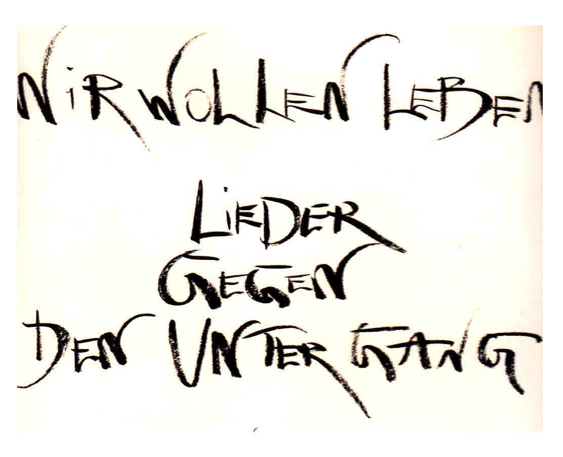 Wir wollen Leben | Frank Baier